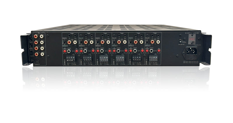 MZA-12 Digital 12-Channel/6-Zone Power Amplifier with S/PDIF Input and – Soundavo