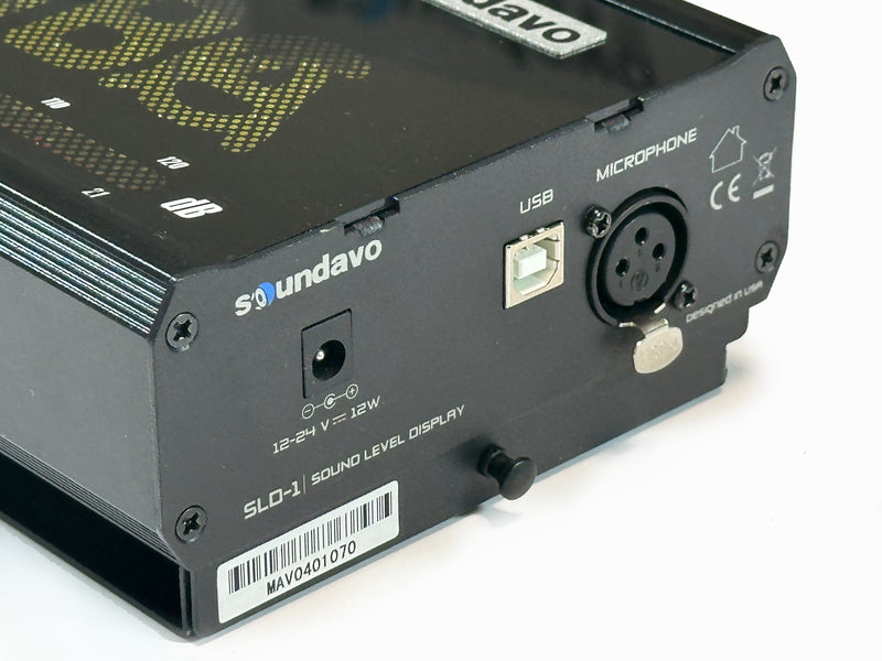 SLD-1 DB Display with Measuring Microphone – Soundavo