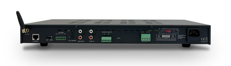 PSA-2500X Wi-Fi Network Streaming Audio Hi-Z Amplifier with 2 Zones Ou ...