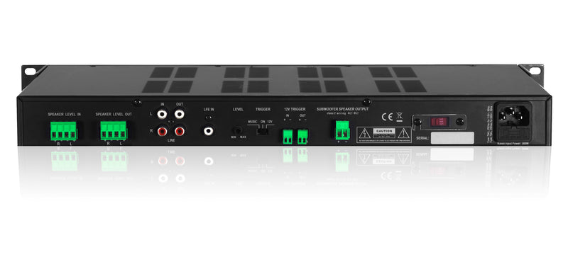 PSB-300 Subwoofer Amplifier with Crossover / Phase Control – Soundavo